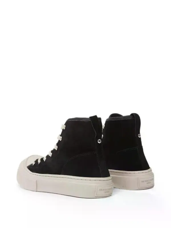 ANN DEMEULEMEESTER Sarin Vulcanized Mid-top Sneakers