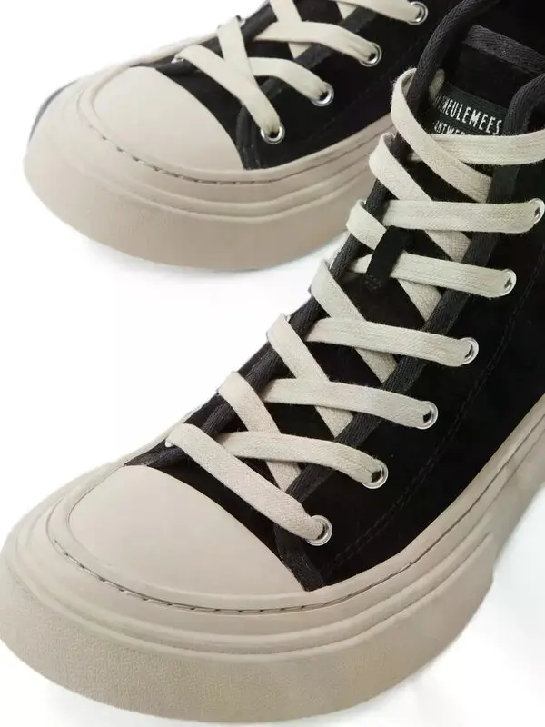 ANN DEMEULEMEESTER Sarin Vulcanized Mid-top Sneakers