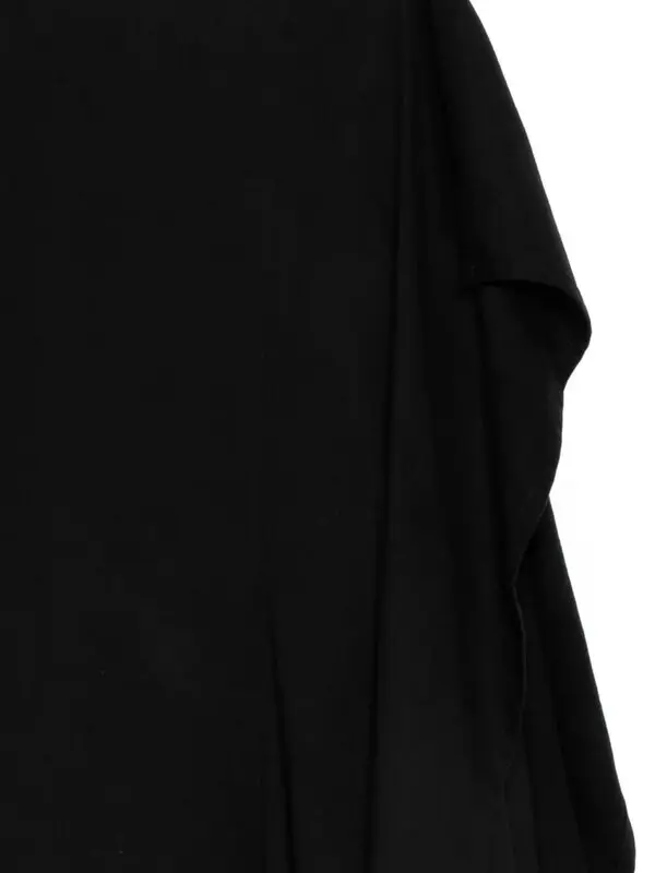 Yohji Yamamoto Twill Asymmetric Trousers