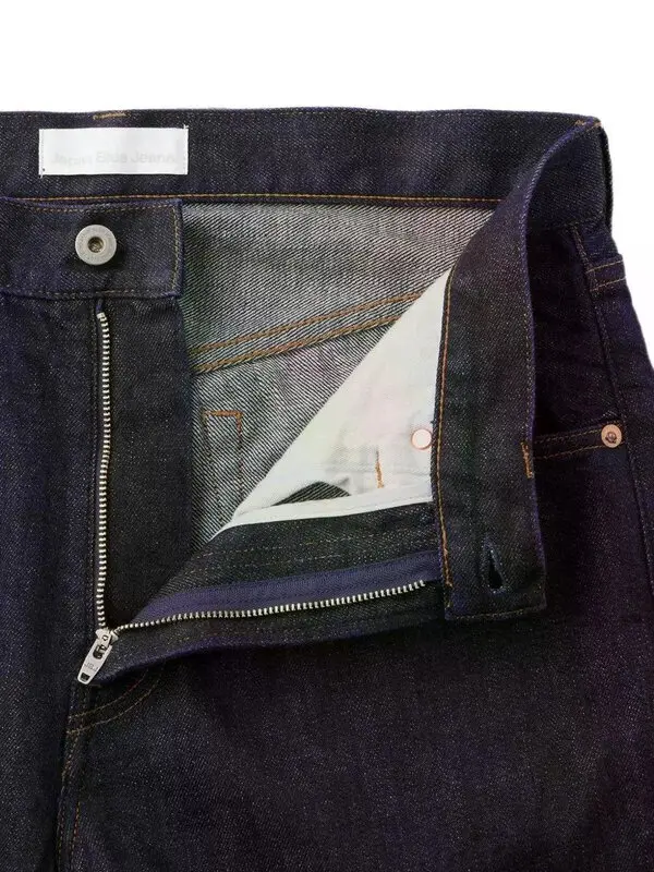 JAPAN BLUE JEANS Logo Patch Wide-leg Jeans