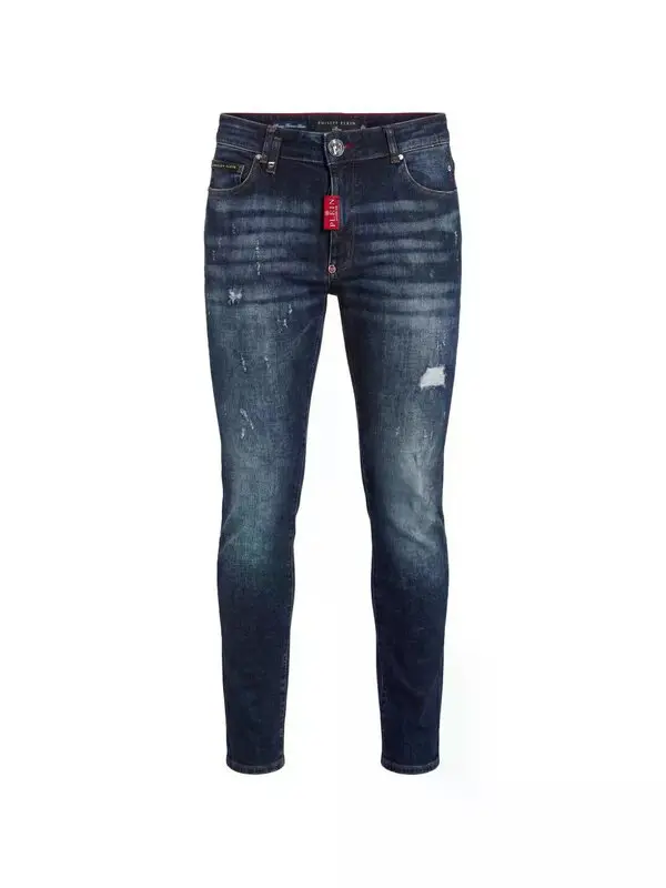 Philipp Plein Slim-fit Jeans With Embellished Pocket