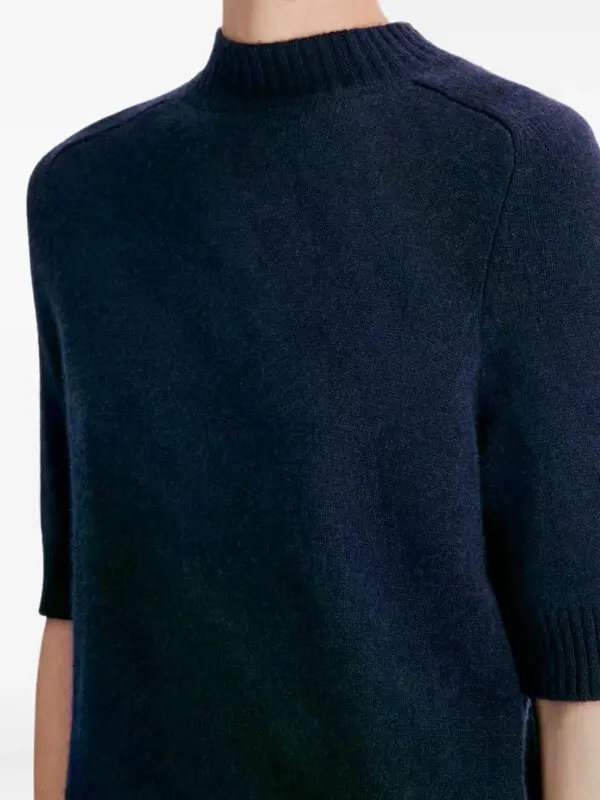 Loulou De Saison Cashmere Stand-collar Sweater