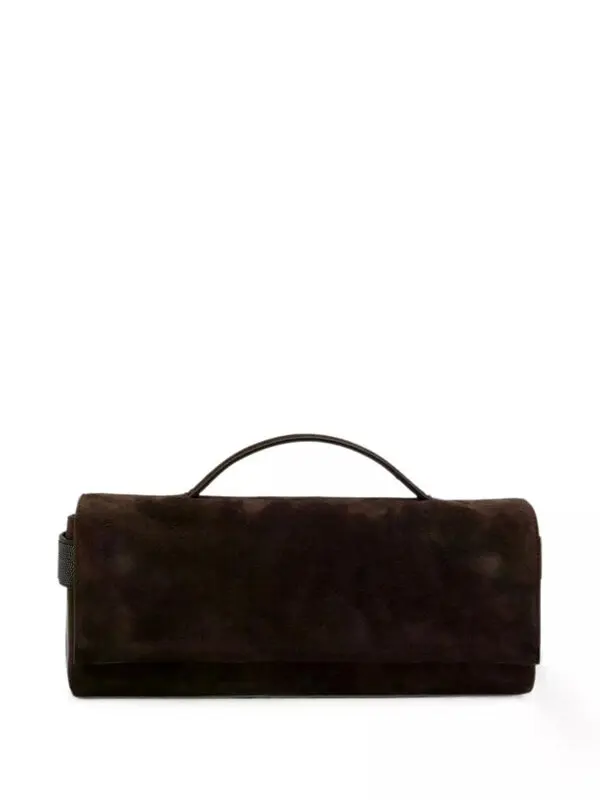Brunello Cucinelli Monili Essence Clutch Bag - Brown