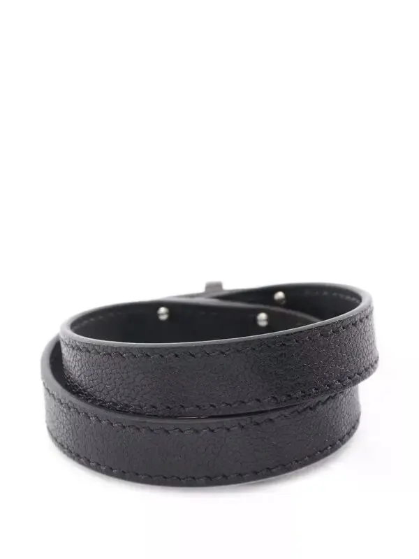 Hermès Kelly Double Tour Bracelet - Black