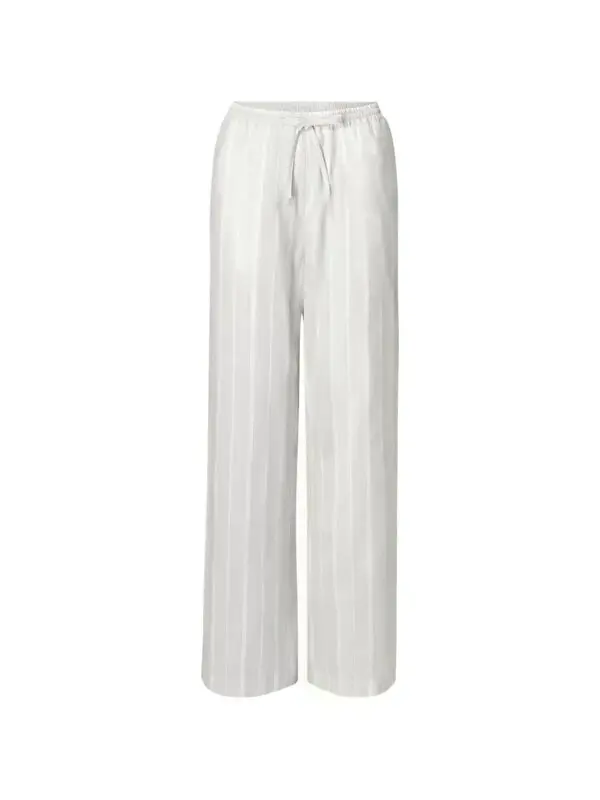 Loulou De Saison Macao Striped Drawstring Trousers