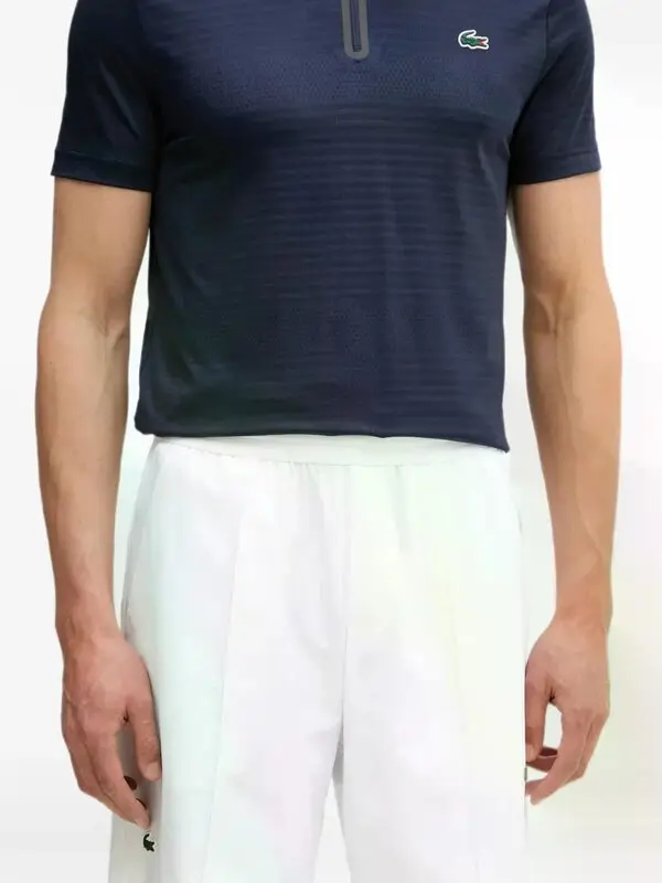 Lacoste Logo Patch Elasticated Waist Shorts - White