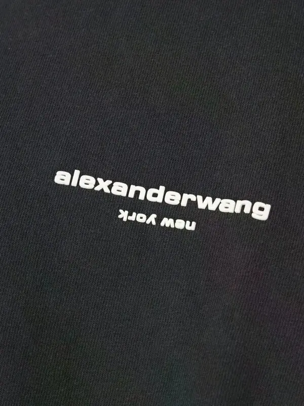 Alexander Wang Logo-print Long-sleeve T-shirt
