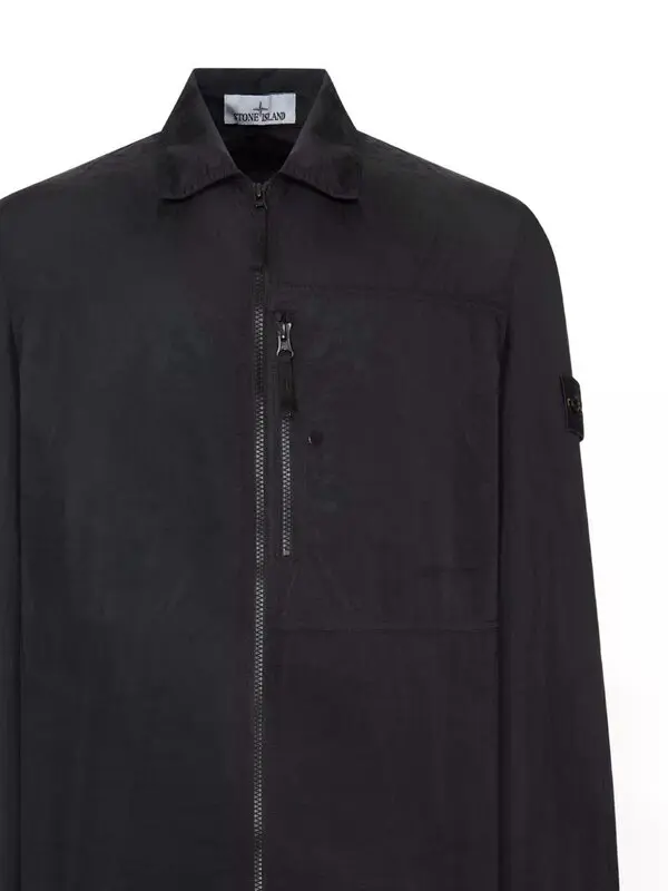Stone Island Compass-motif Zip-up Jacket
