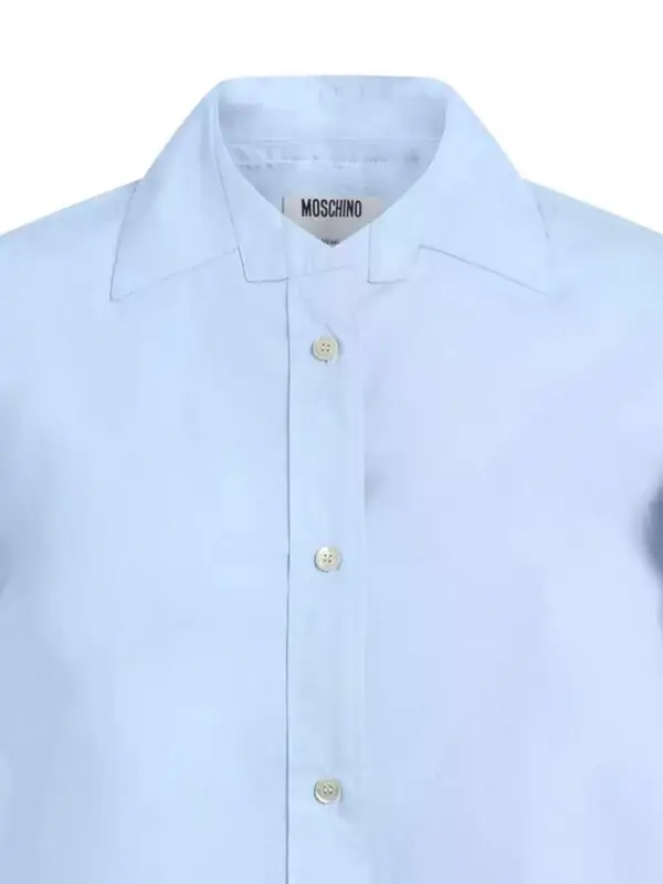 Moschino Short Sleeve Ruffle Shirt