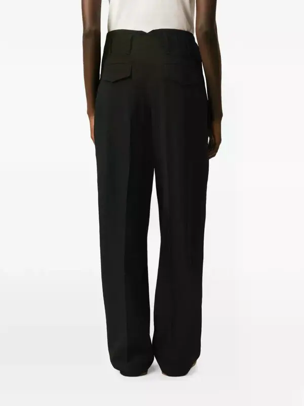 AMI Paris Two-pleats Wool Trousers