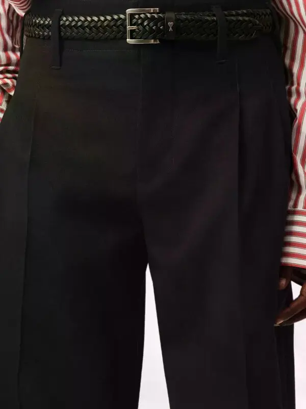 AMI Paris Two-pleats Wool Trousers