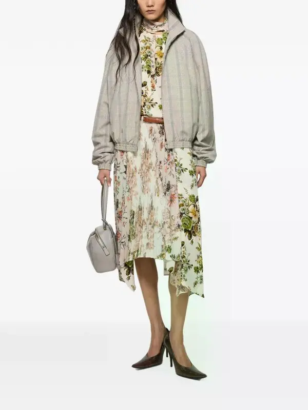 Acne Studios Checked Technical Fabric Jacket
