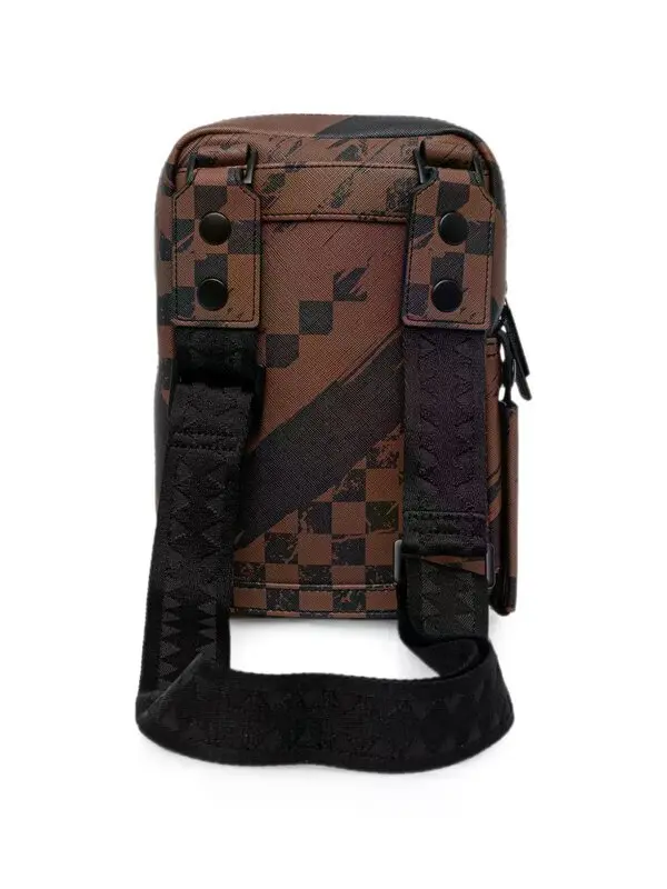 SPRAYGROUND Shark Print Shoulder Bag