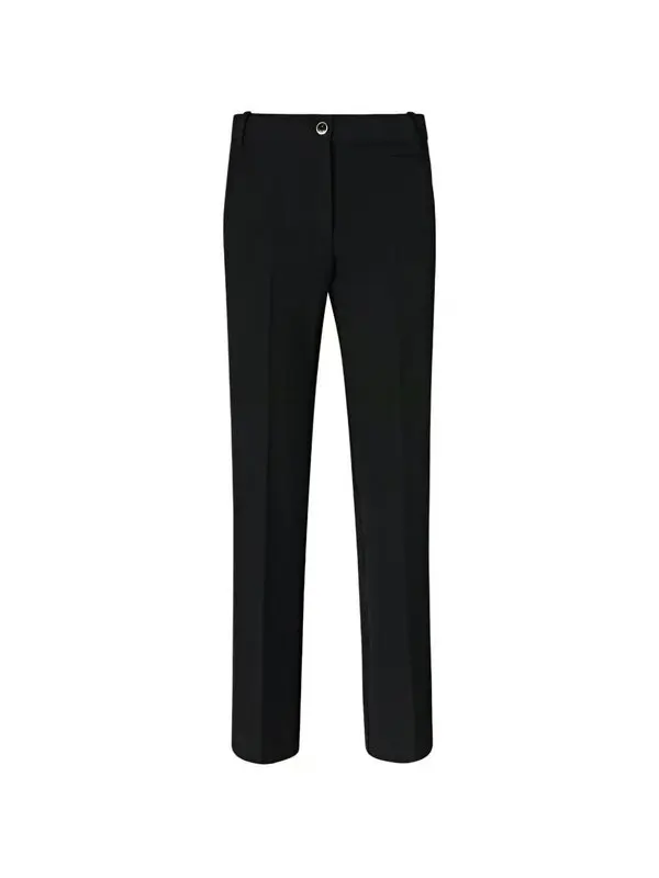 Pinko Tailored Straight-leg Trousers - Black