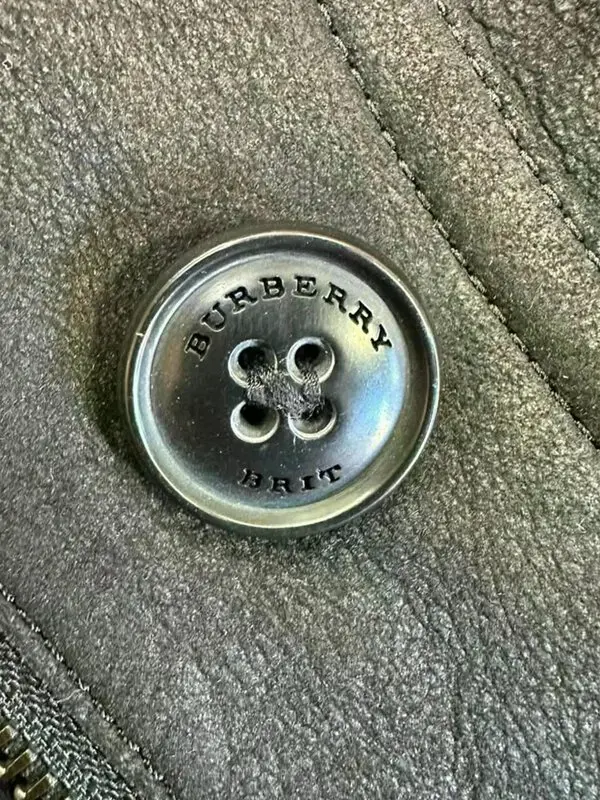 Burberry Shearling Double-breasted Jacket