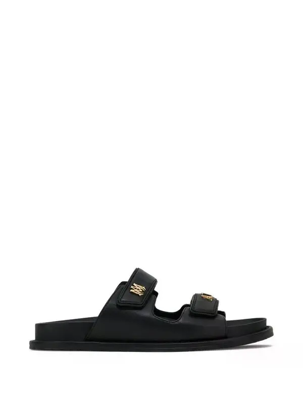 Amiri Boardwalk Logo Plaque Sandals