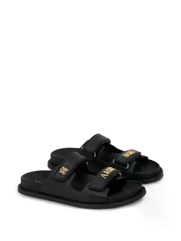 Amiri Boardwalk Logo Plaque Sandals