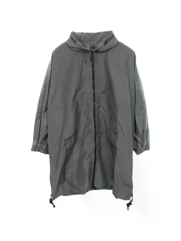 LOUIS VUITTON Monogram Side-zip Raincoat