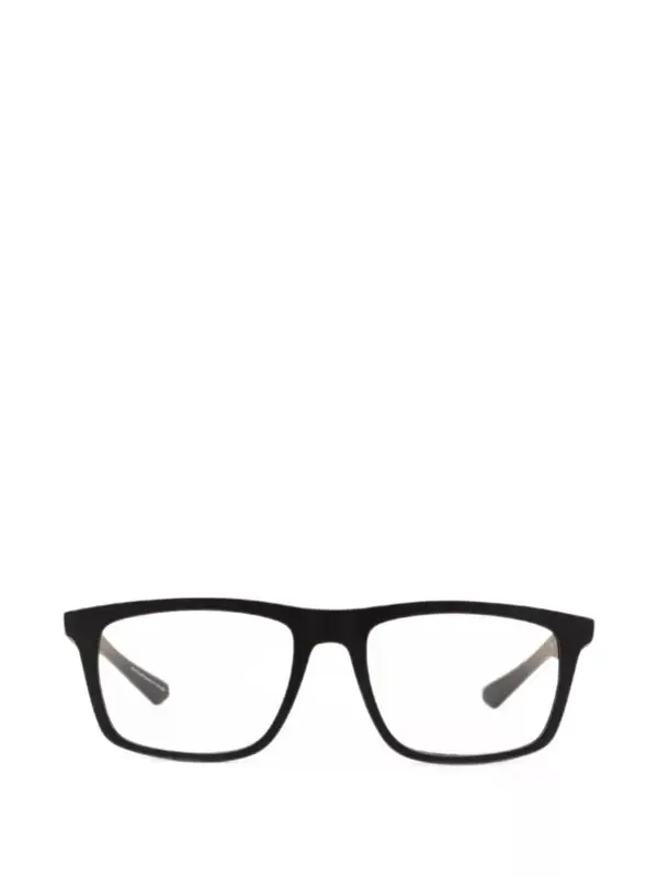Emporio Armani Square Frame Eyeglasses - Black