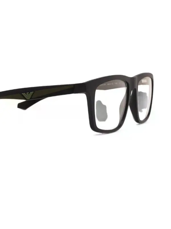 Emporio Armani Square Frame Eyeglasses