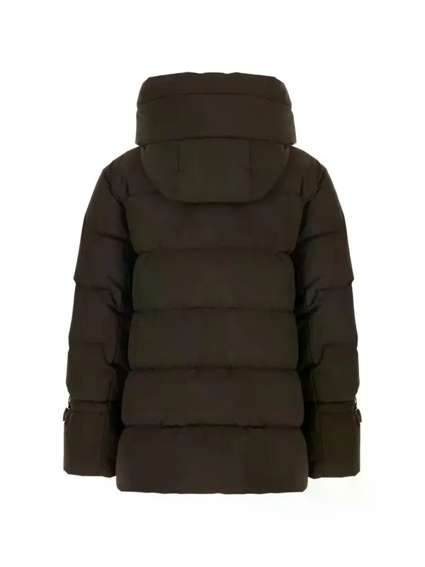 MOORER Quilted Hooded Jacket