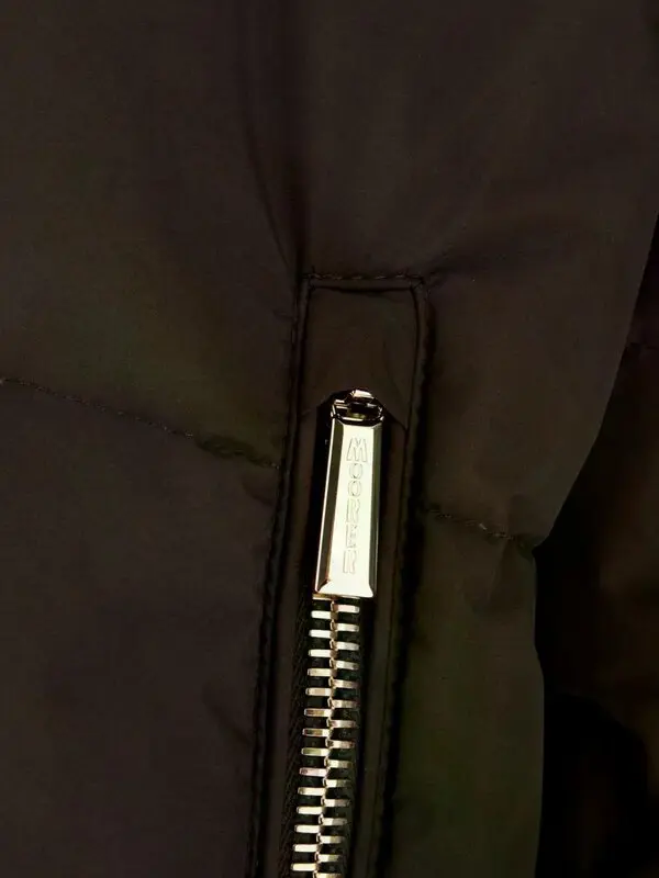 MOORER Quilted Hooded Jacket