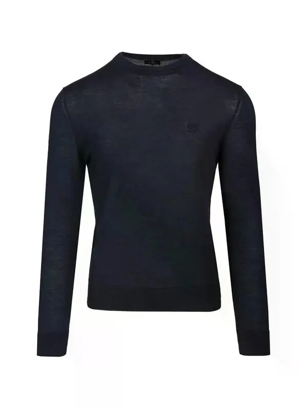 Etro Embroidered Logo Crew Neck Sweater