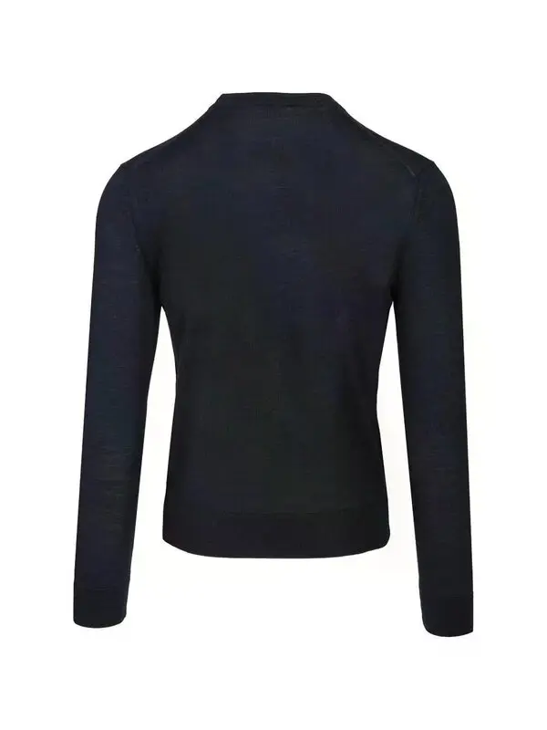 Etro Embroidered Logo Crew Neck Sweater