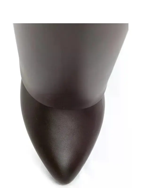 Givenchy Shark Pinch Leather Knee-high Boots - Brown