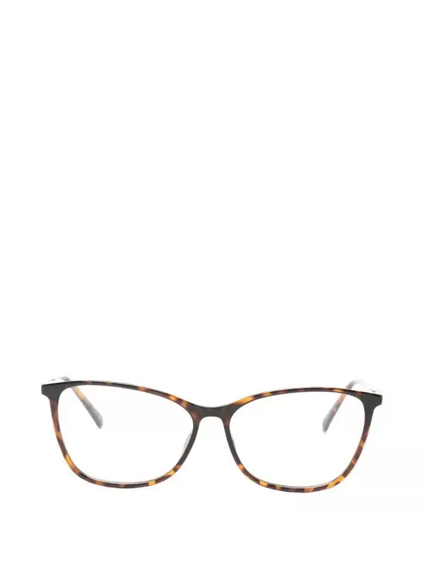 Valentino Garavani Vlogo Tortoiseshell Eyeglasses - Brown