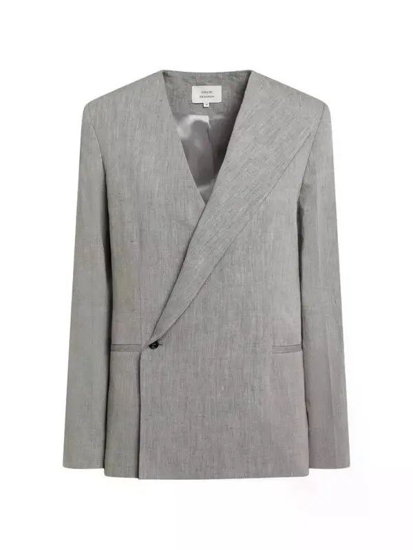 Loulou De Saison Asymmetrical Lapel Jacket