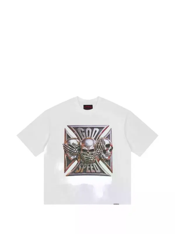 GODSPEED Omerta Graphic-print T-shirt - White
