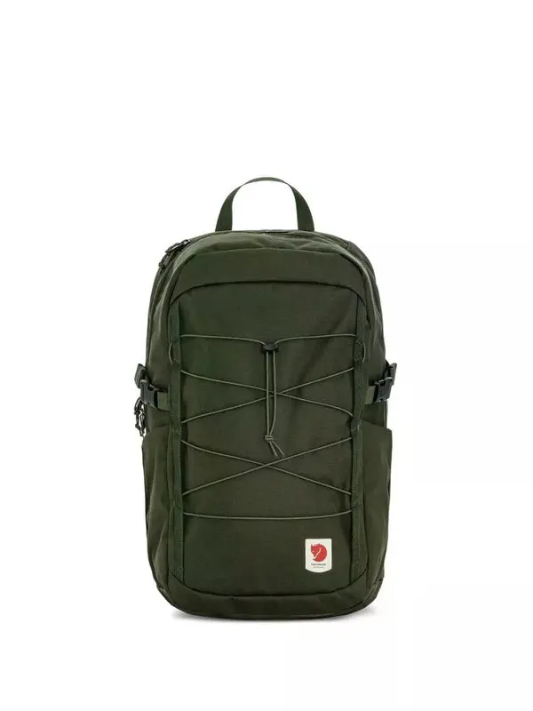 Fjallraven Bungee-cord Buckle-strap Backpack - Green