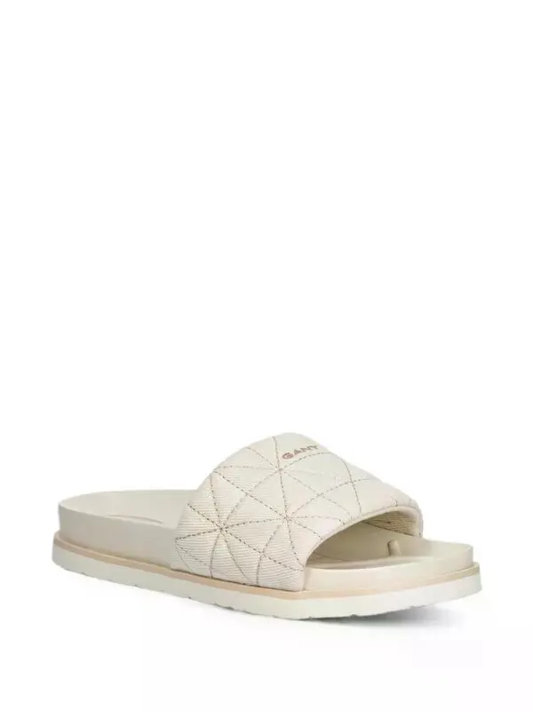 Gant Quilted Logo Slides