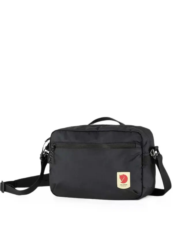 Fjallraven Zip-fastening Cross-body Bag With Top Handle - Black