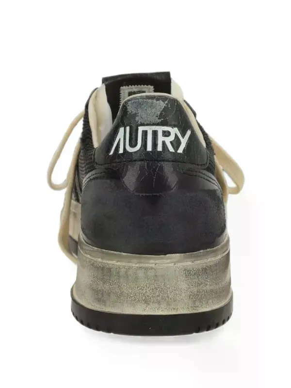 AUTRY Mesh Leather Low-top Sneakers
