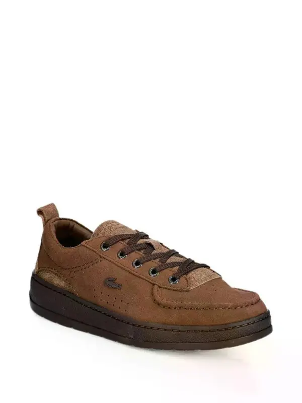Lacoste Suede Panelled Sneakers