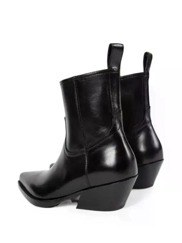 ANN DEMEULEMEESTER Imme Pointed-toe Ankle Boots