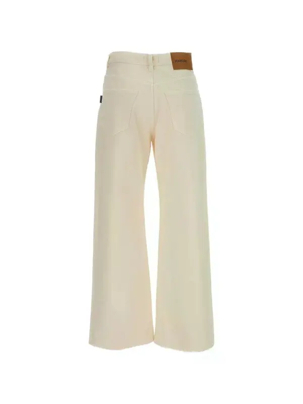 HAIKURE Wide-leg Denim Jeans