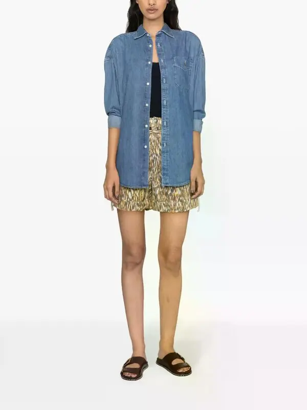 Polo Ralph Lauren Embroidered Pony Denim Shirt