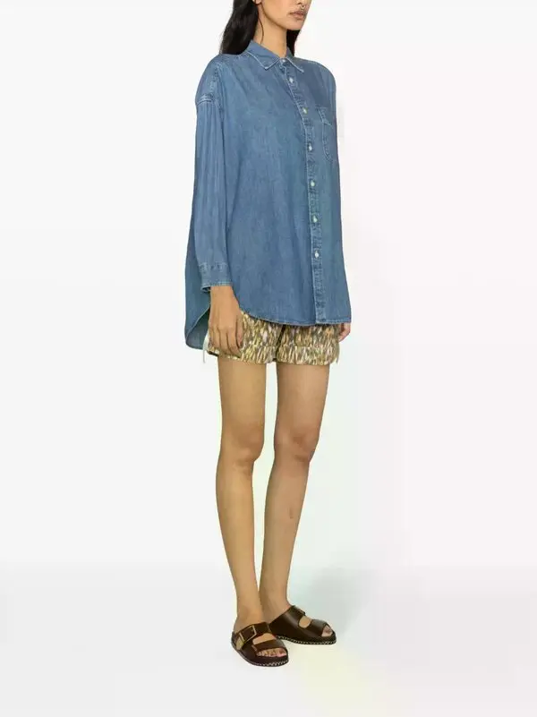 Polo Ralph Lauren Embroidered Pony Denim Shirt