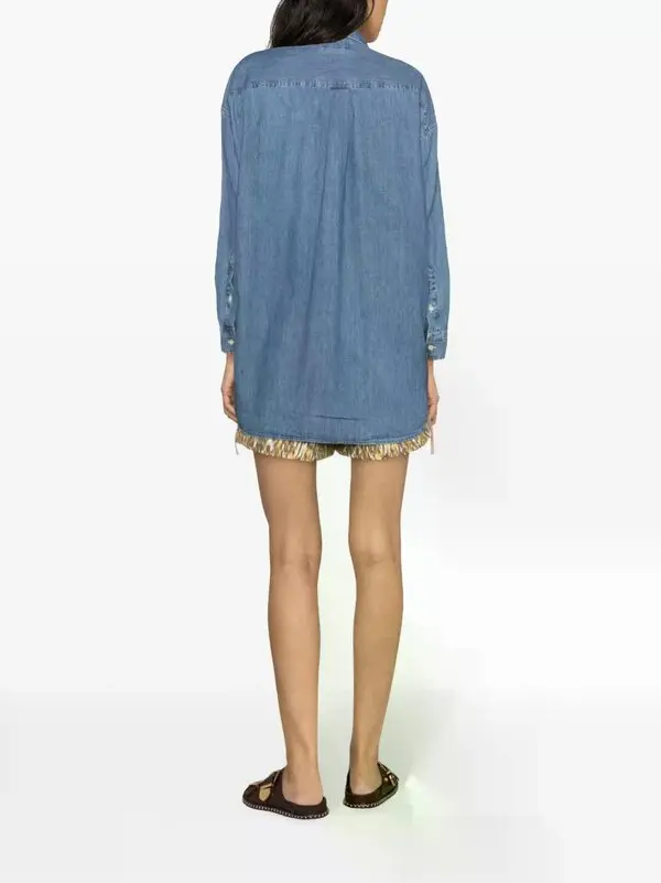 Polo Ralph Lauren Embroidered Pony Denim Shirt