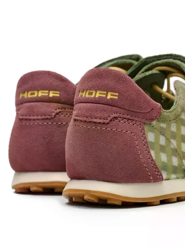 HOFF Bridge Gingham Pattern Sneakers - Green