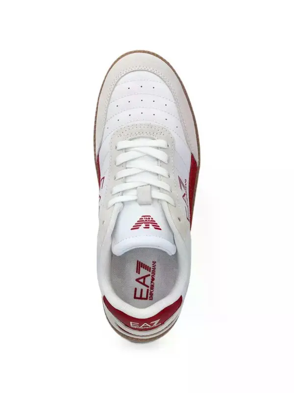 EA7 Panelled Logo Print Sneakers
