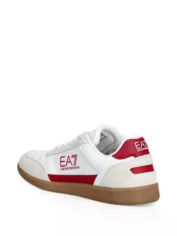 EA7 Panelled Logo Print Sneakers