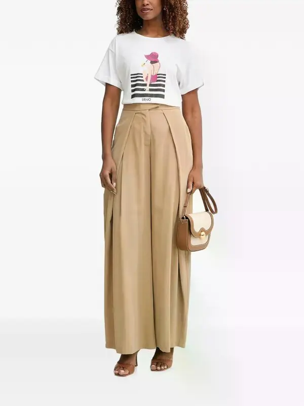Liu Jo Embellished Graphic T-shirt