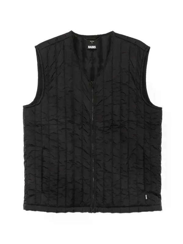 Rains Quilted V-neck Gilet