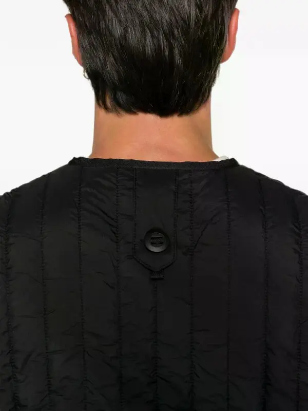 Rains Quilted V-neck Gilet