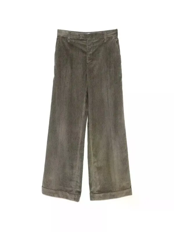 Brunello Cucinelli Corduroy Wide-leg Trousers