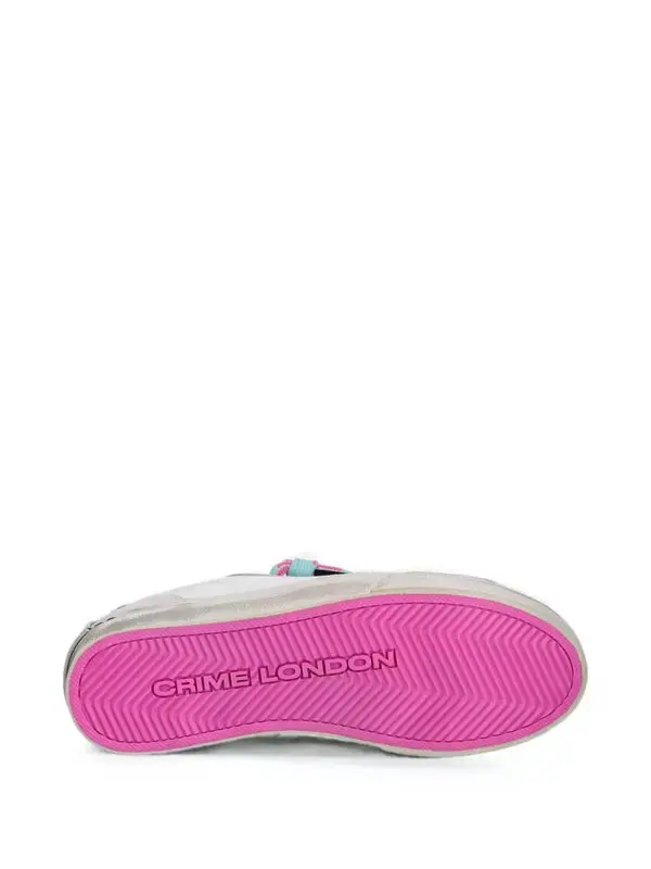 CRIME LONDON Soho Glitter Detail Sneakers